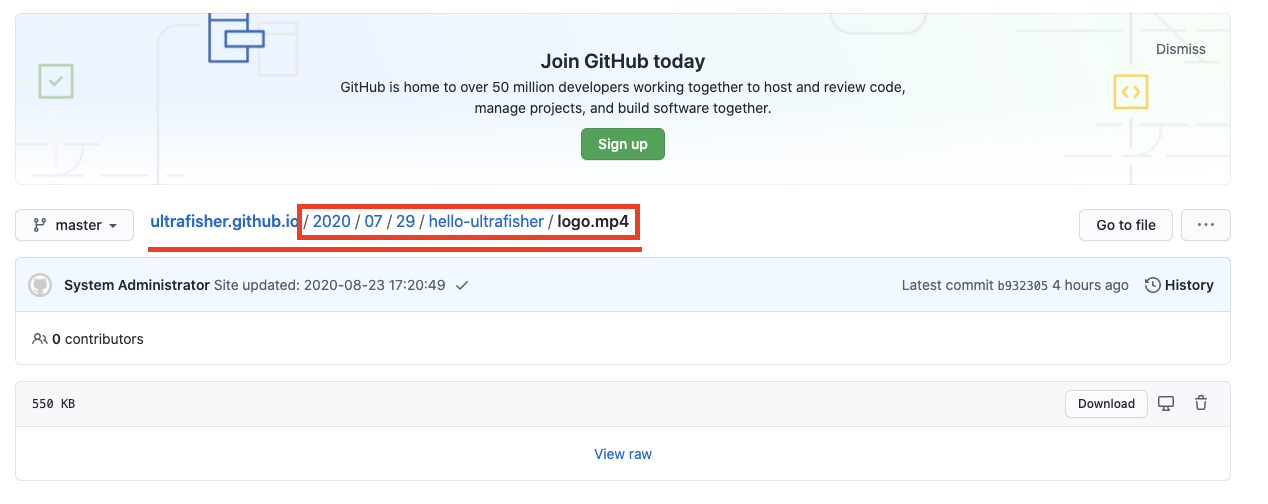 在Hexo中用Markdown添加网络或本地视频以及GIF动图 | UltraFisher